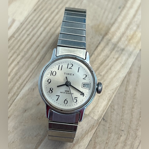 Timex | Accessories | Timex Ladies Watch Vintage Automatic Stainless ...